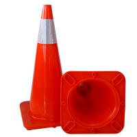 China 450mm 700mm 900mm Reflective PVC Road Traffic Cone for sale