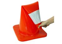 China 450mm 700mm 900mm Reflective PVC Road Traffic Cone for sale