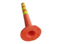 China Flexible EVA Orange 750mm Traffic Warning Post for sale