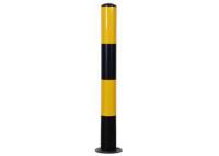 China Iron Black Coating Reflective Films Traffic Warning Post for sale