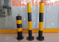 China Iron Black Coating Reflective Films Traffic Warning Post for sale