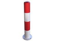 China Iron Black Coating Reflective Films Traffic Warning Post for sale