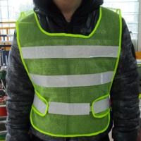 China Reflective Light Vest Mesh Fabric Traffic Safety Equipment for sale