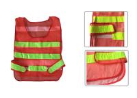 China Reflective Light Vest Mesh Fabric Traffic Safety Equipment for sale