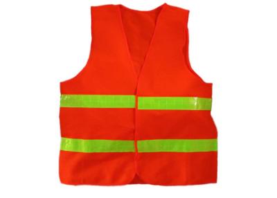 China None Pocket 100% Polyester Reflective Jacket Vest for sale