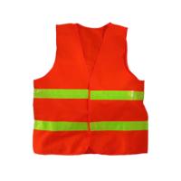 China Reflective Vest 3 Stripes Yellow Tape Traffic Safety Equipment for sale