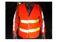 China Reflective Vest 3 Stripes Yellow Tape Traffic Safety Equipment for sale