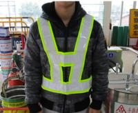 China Emergency Advertising Sports  A Type Roadway Reflective Vest Clothing for sale