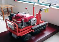 China Milling 11HP Honda Engine 160kg OLd Line Erasing Machine for sale