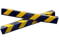 China 800mm Height Parking Lots Rubber Corner Guards for sale