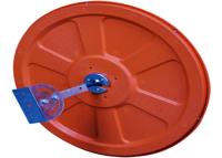 China PC Round 18inch Diameter Orange Convex Parking Mirror for sale