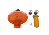 China Small Battery Powered Plastic Warning Light Traffic Safety Equipment for sale