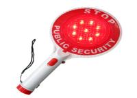 China Rechagreable PE Plastic Public Security Stop Flashing LED Light for sale