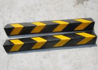 China 800mm Rubber 4 Reflective Film Wall Corner Bumper Guard for sale
