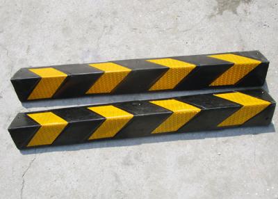 China 800mm Rubber 4 Reflective Film Wall Corner Bumper Guard for sale