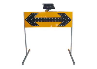 China Vehicle Arrow Guidance Road Flashing Solar Signal Light for sale