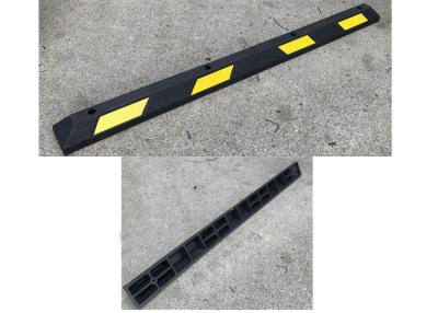 China 1650mm 2000mm Reclyed Garage Rubber Car Wheel Stopper for sale