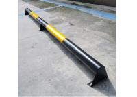 China Fixed Circle Tube Reflective Car Park Wheel Stopper for sale