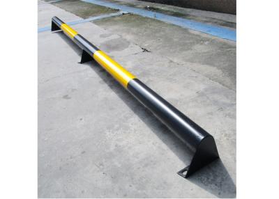 China Fixed Circle Tube Reflective Car Park Wheel Stopper for sale