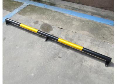 China Car Locator Welded Pipe Fixed Base Parking Wheel Stopper for sale