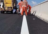 China Quick Dry Luminance Hot Melt Pavement Line Road Marking Paint for sale