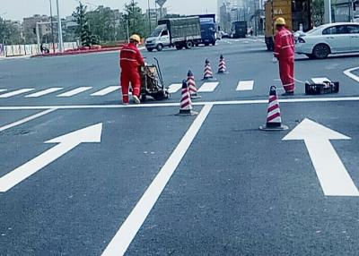 China Yellow Powder Coating Reflective Road Line Marking Paint for sale