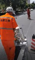 China Spray 115kg Thermoplastic Road Line Painting Machine for sale