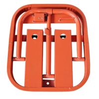 China Orange Cold Roll Steel Manual Car Parking Lock O Shaped for sale