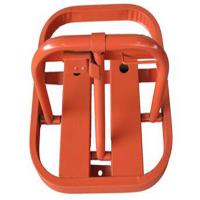 China Orange Cold Roll Steel Manual Car Parking Lock O Shaped for sale