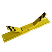 China Yellow And Black Powder Coated Steel Car Parking Space Lock for sale