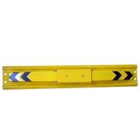 China Yellow And Black Powder Coated Steel Car Parking Space Lock for sale