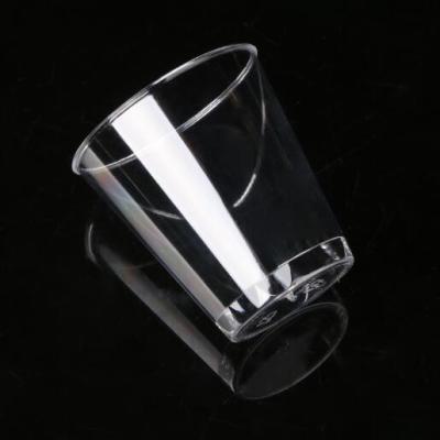 China 1.5OZ Capacity Plastic Drinking Cup PS Disposable Cup FDA SGS Certificated For Party for sale