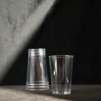 China Lightweight Clear Plastic Disposable Cup For Hot And Cold Beverages 12OZ Volume for sale