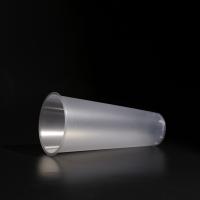 China Customizable 600ml Clear Plastic Disposable Cups Round PP Boba Tea Cups for sale