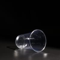 China Water Resistant Plastic Drinking Cup PET Single Use Plastic Cups Customizable Size for sale