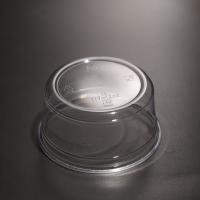 China Flat Or Dome Lid Clear Plastic Disposable Cup Customized Logo For Beverages for sale