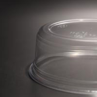 China Clear Color Flat Lid PET Plastic Disposable Cup Custom Logo For Juice And Boba Tea for sale