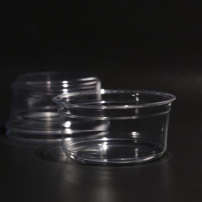 China 12oz Disposable Plastic Tumblers 90mm Bottom Dia BPA Free Plastic Cups For Juice for sale