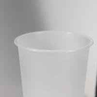 China 17OZ Clear  Round Plastic PP Cup with PP Lid Or PET Lid For Boba Tea for sale