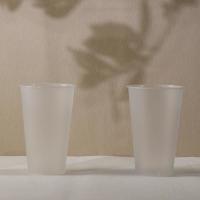 China Eco Friendly Plastic PP Cup Disposable PP Cup 17 OZ Capacity With Custom Logo Dome Lid for sale