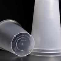China FDA SGS Certified Plastic PP Disposable Cup With Lids For Juice And Boba Tea for sale