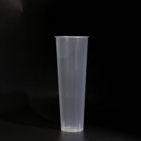 China 1000ML Food Grade Plastic PP Cups In Customized Logo For Juice for sale