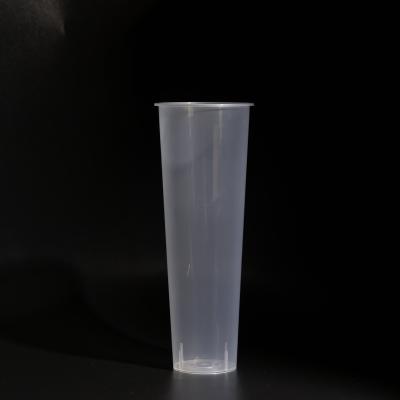 China 1000ML Food Grade Plastic PP Cups In Customized Logo For Juice for sale