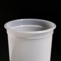 China 500ml/700ml Plastic PP Cup Disposable Cup With Flat/Dome Lid For Beverage for sale