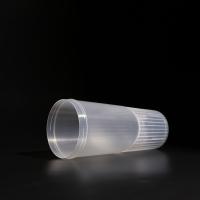 China Customized Logo Design Clear Disposable PP Juice Cup With Flat Lid for sale