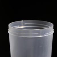 China Customized Logo Design Clear Disposable PP Juice Cup With Flat Lid for sale