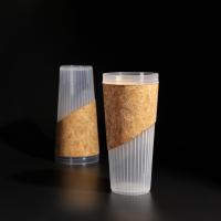 China 24oz Transparent PP Disposable Cup Customized Thick Disposable Beverage Cup for sale