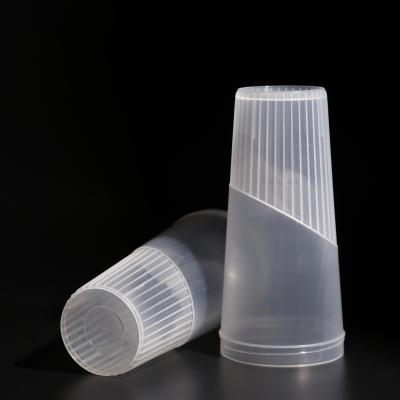 China 700ml Transparent Disposable PP Plastic Cup for Juice Beverage Coffee Boba Tea for sale
