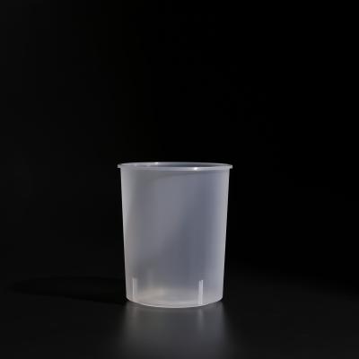 China Stackable Disposable Plastic PP Disposable Cup 500ml 700ml For Single Serve Drinks for sale