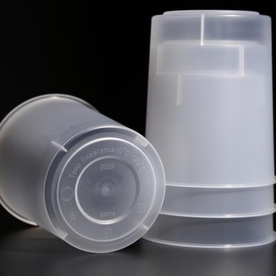 China Eco Friendly Clear PP Disposable Cup 700ml Plastic PP Cup FDA Certified OEM Brand for sale